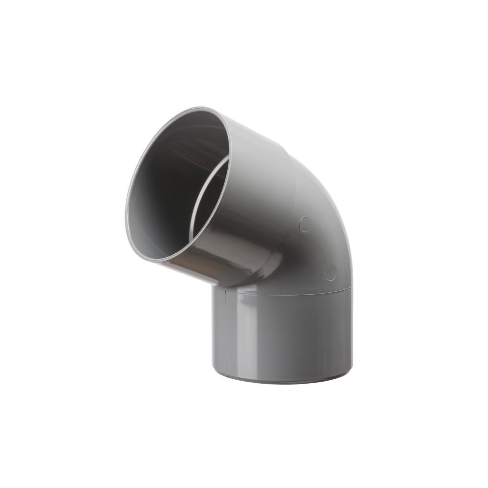 EP Coude 67°30' PVC Gris